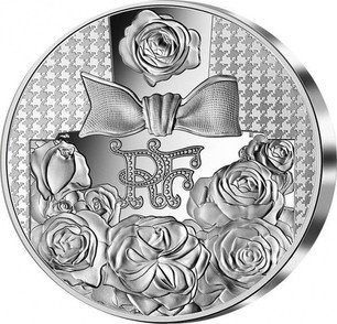 French Silver 50 Euro "75 Years Since the Creation of Dior" 2021 KM ...