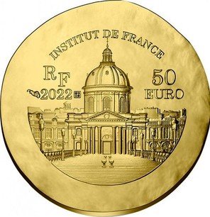 French Gold 50 Euro "Prince Albert I of Monaco" 2022 | coinscatalog.NET
