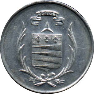 French Aluminum 10 Centimes "City of Castres" 1916 | coinscatalog.NET