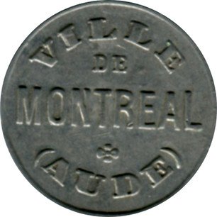 French Aluminum 10 Centimes "Montreal" 1917-1919 | coinscatalog.NET
