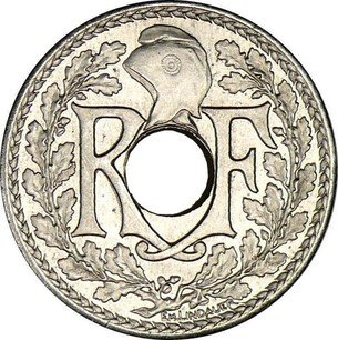 French Nickel 25 Centimes "Essai Piedfort" 1914 KM# PE272 ...