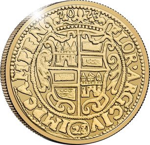 Dutch 1 Oz Gold 28 Stuiver "Kampen 1618 Florijn" 2023 | coinscatalog.NET