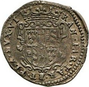 Italian Silver 5 Soldi "Parma. Madonna" 1646 | coinscatalog.NET