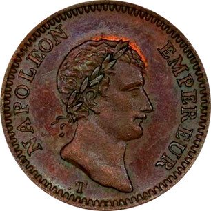 French Silver 1/4 Franc "Napoleon Essai" 1804 | coinscatalog.NET