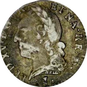 French Silver 1/10 ECU "King Louis XV. Pau" 1773 | coinscatalog.NET