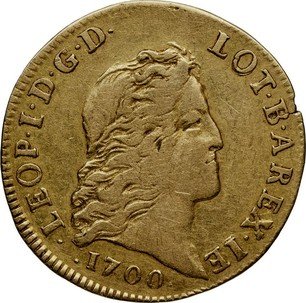 French Gold 1 Leopold "Duchy of Lorraine" 1700-1703 KM# 115 ...