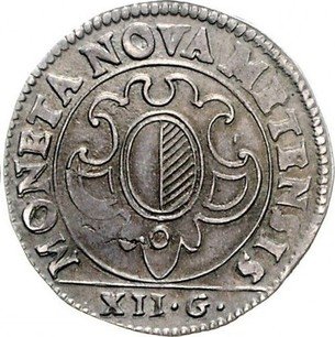 French Silver 12 Groschen "City of Metz" 1611-1660 KM# 6 | coinscatalog.NET