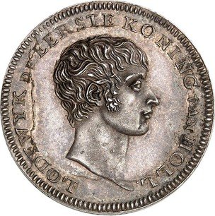 Dutch Silver 10 Stuivers "Louis Napoleon Pattern" 1807 | coinscatalog.NET
