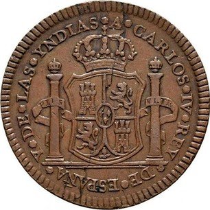 Mexican 2 Reales "Carlos IV Proclamation Coinage" 1789 KM# Q25a ...