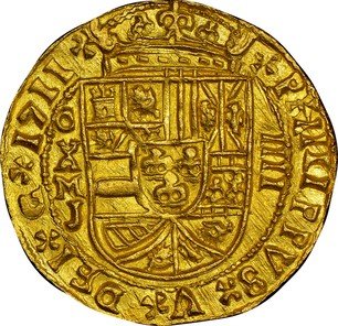 Mexican Gold 4 Escudos "Philip V" 1705-1713 KM# 55.1 | coinscatalog.NET