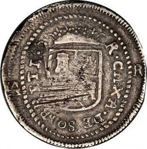4 Reales de Plata Mexicanos "Fernando VII. Sombrerete" 1812 KM# 175 ...