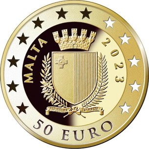 Maltese Gold 50 Euro "75th Anniversary of the Malta National Band Club ...