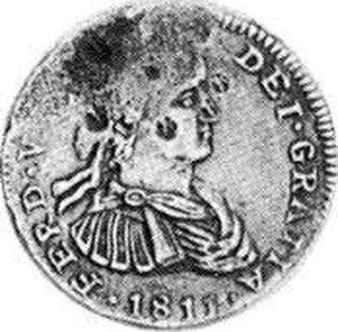 Mexican Silver 8 Reales "Ferdinand VII. Durango" 1811-1814 KM# 110.1 | coinscatalog.NET