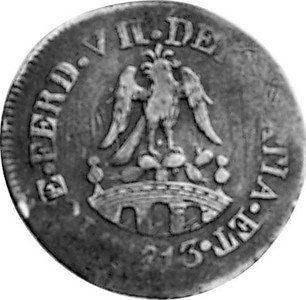 Mexican Silver 8 Reales "Insurgent Coin" 1813 KM# 215.2 | coinscatalog.NET