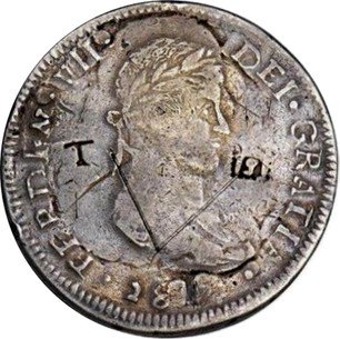 8 Reales de Plata Mexicanos "Fernando VII. Chihuahua" 1810-1813 KM# 123 | coinscatalog.NET