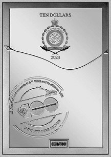 Niuean 5 Oz Silver Ten Dollars "Art of the 100th. The Shawshank ...
