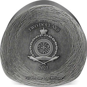 Niuean 1 Oz Silver Two Dollars "Jack Skellington" 2023 | coinscatalog.NET