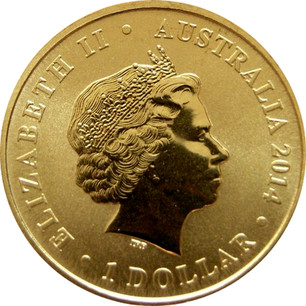 Australian 1 Dollar "Merry Christmas" 2014 | coinscatalog.NET
