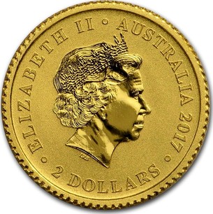 Australian Gold 2 Dollars "Mini Roo" 2017 | coinscatalog.NET