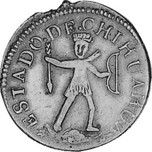 Mexicano 1/4 Real "Niño con Arco y Flecha" 1855-1856 KM# 342 ...