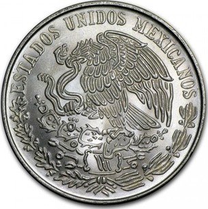 Mexican Silver 100 Pesos "Jose Maria Morelos y Pavon" 1977-1979 KM# 483.2 | coinscatalog.NET