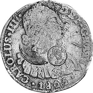 8 Reales de Plata Mexicanos "Moneda Insurgente" 1812 KM# 286 ...