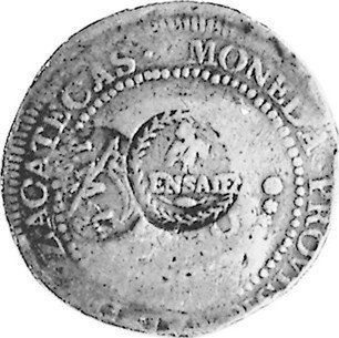 Mexican Silver 8 Reales "Countermarked Coinage" 1811 KM# A290 ...