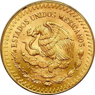 Mexican Gold Onza "Winged Victory" 1981-1988 KM# 489 | coinscatalog.NET