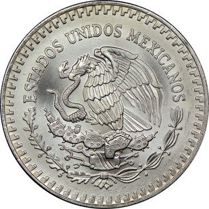 Mexican Silver Onza "Libertad" 1991-1995 KM# 494.3 | coinscatalog.NET