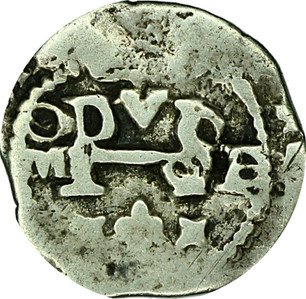 Mexican Silver 1/2 Real "Felipe III" 1599-1621 | coinscatalog.NET