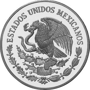 Mexican 1 Oz Silver 10 Pesos "Aguascalientes" 2005 KM# 718 ...