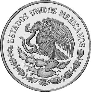 Mexican 1 Oz Silver 10 Pesos "State of Hidalgo" 2005 KM# 711 ...
