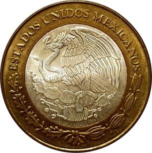 Mexican 100 Pesos "State of Sinaloa" 2004 KM# 695 | coinscatalog.NET