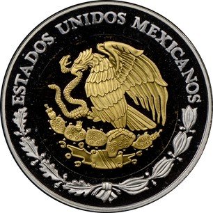 Mexican 100 Pesos "State of Tabasco" 2004 KM# 701 | coinscatalog.NET