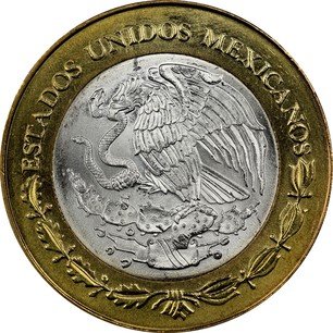 Mexican 100 Pesos "Aguascalientes" 2005 KM# 719 | coinscatalog.NET