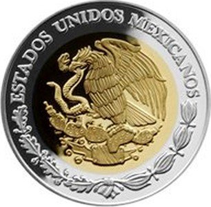 Mexican 100 Pesos "Baja California" 2005 KM# 828 | coinscatalog.NET