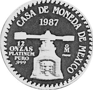 Platino Mexicano 12 Onzas "5to Cumpleaños del Panda Nacido en ...