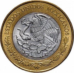 Mexican 20 Pesos "Constitution Centennial" 2017 KM# 989 | coinscatalog.NET