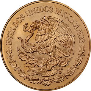 Mexican Gold 200 Pesos "Mexico Independence 200th Anniversary" 2010 KM ...