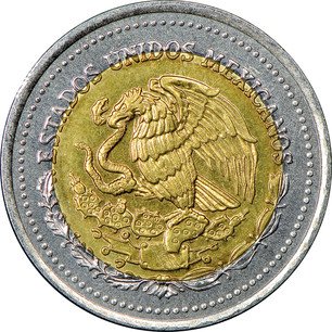 Mexican 2000 Pesos "Pattern.Monumento A La Revolucion" 1991 KM# Pn252 ...
