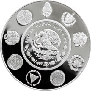Mexican Silver 5 Pesos "Peso de Caballito" 2010 KM# 962 | coinscatalog.NET