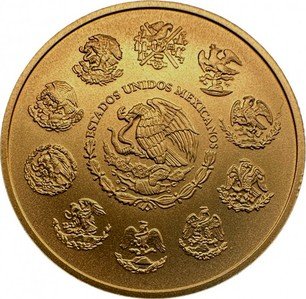 Mexican 1 Oz Gold Onza "Winged Victory" 2000-2023 KM# 675 ...