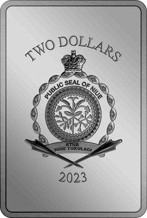 Niuean 1 Oz Silver Two Dollars "Marvel Universe. Daredevil" 2023 ...