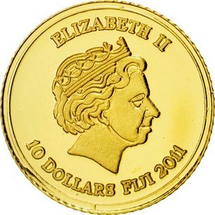 Fijian Gold 10 Dollars "Halong Bay" 2011 KM# 299 | coinscatalog.NET