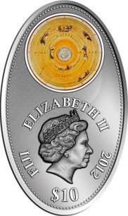 Fijian Silver 10 Dollars "Ptolemy's Planetary Model" 2012 KM# 382 ...