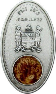 Fijian Silver 10 Dollars "Union Pacific No.119" 2013 KM# 479 ...