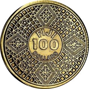 Fijian Gold 100 Dollars "Tabua" 1990-1992 KM# 59 | coinscatalog.NET