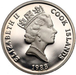 Cook Islands Copper-Nickel 20 Cents Dependency of New Zealand/Decimal ...