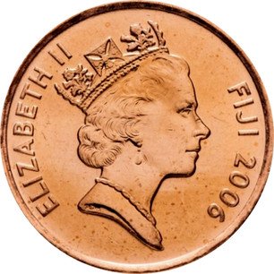 Fijian Copper plated Steel Cent "Tanoa" 2006 KM# 49b | coinscatalog.NET