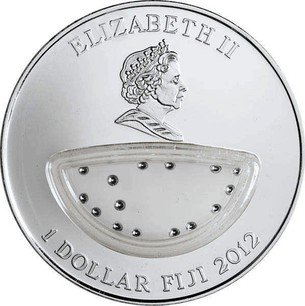 Fijian Silver Dollar "Canada. Platinum" 2012 KM# 459 | coinscatalog.NET